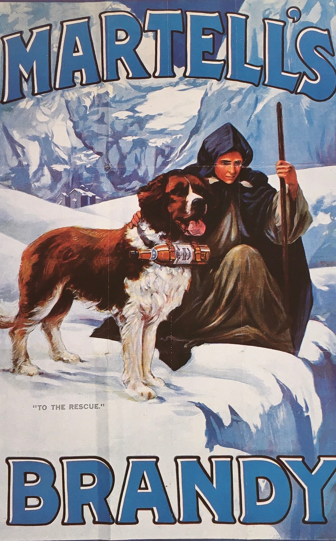 Original Vintage 1984 Advertising Print. Martell's Brandy. to the ...