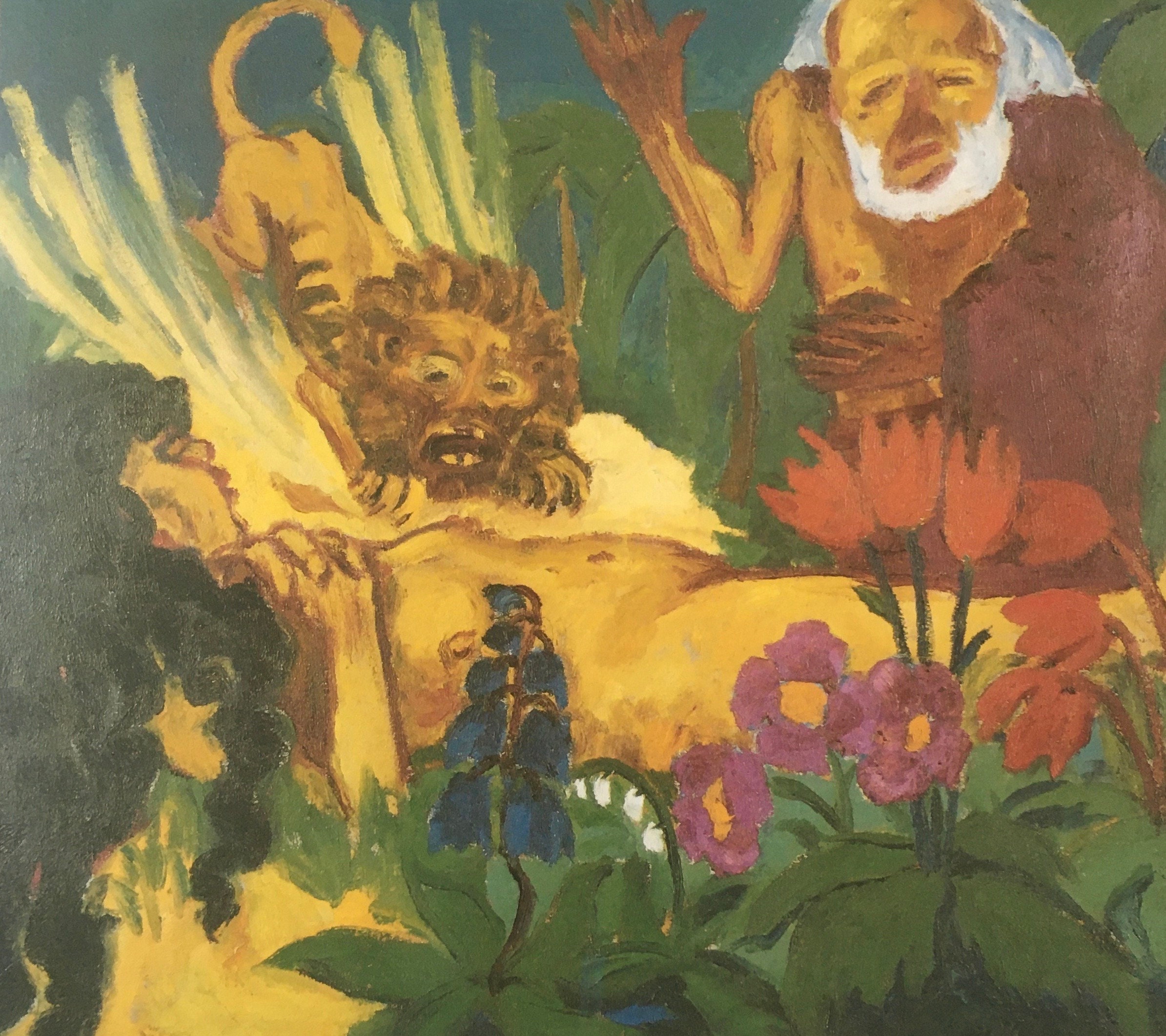 Original Vintage Print 1985 by Emil Nolde. St Mary of Egypt (1912 ...