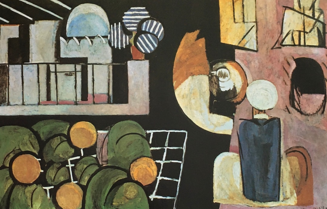 Original Vintage Print 1989 by Henri Matisse. the Moroccans (1916 ...