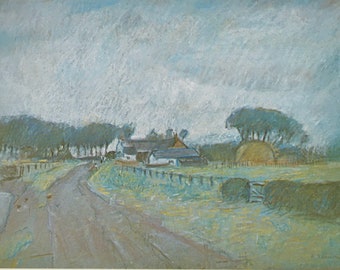 Original Vintage Print 1978 by L.S. Lowry. the Lake 1937 Industrial ...