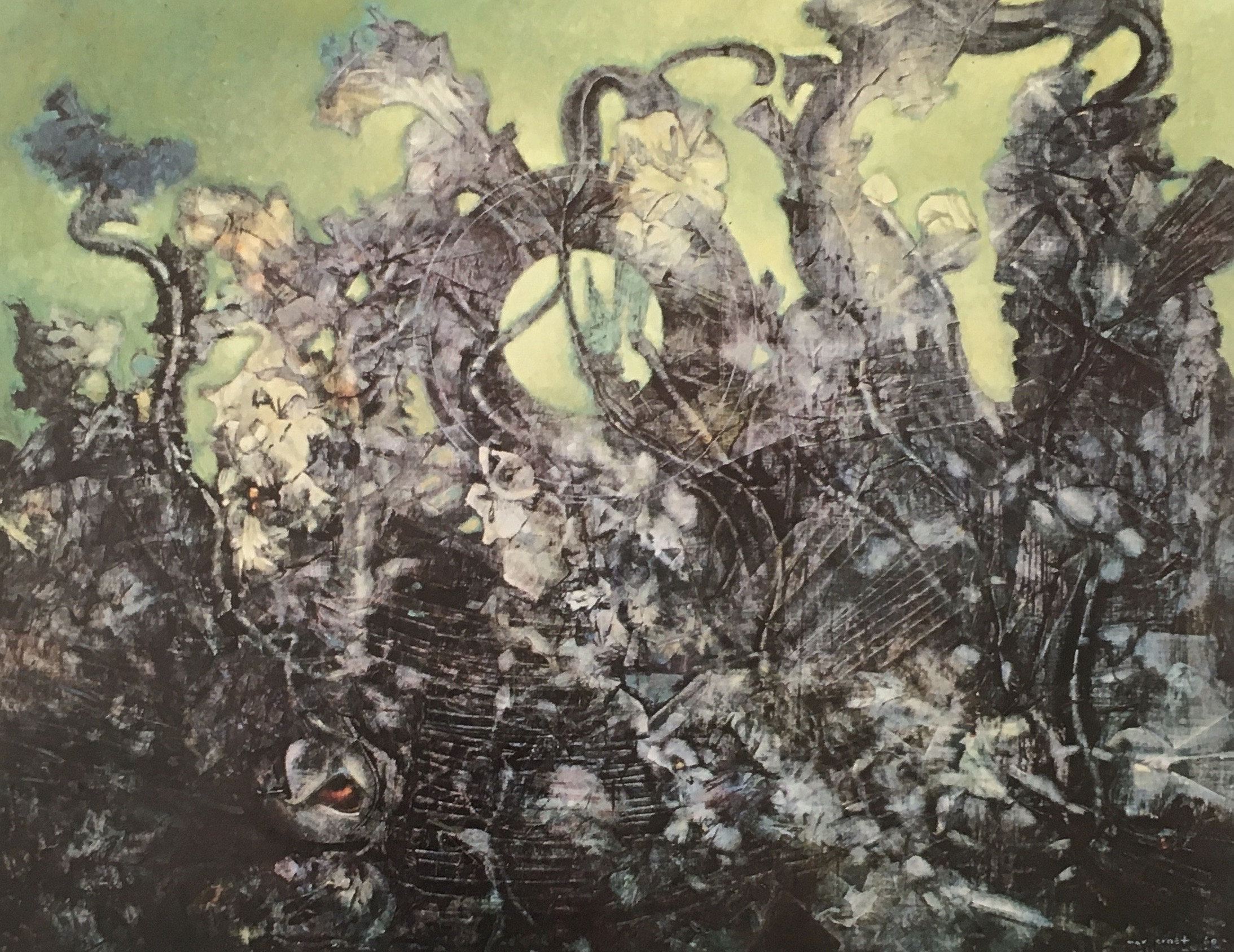 Original Vintage Print 1975 by Max Ernst. La Derniere Foret (1960-69 ...