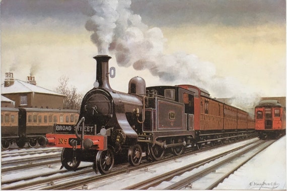 Original Vintage Print 1965 by C Hamilton Ellis. North London - Etsy