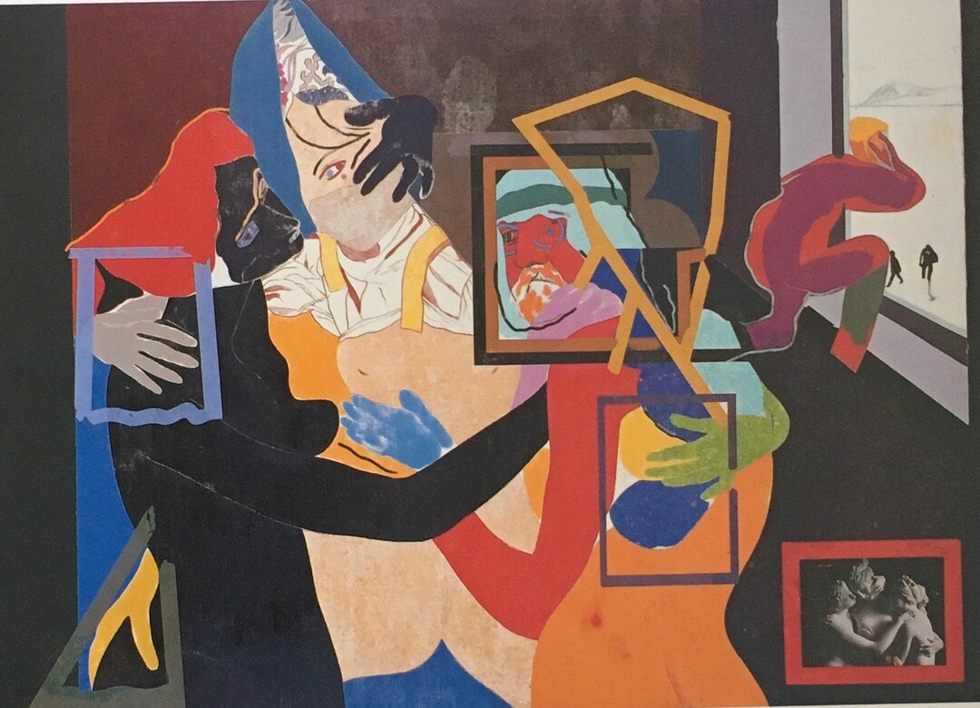 Original Vintage Print 1987 by R.B. Kitaj. an Early Europe (1964 ...