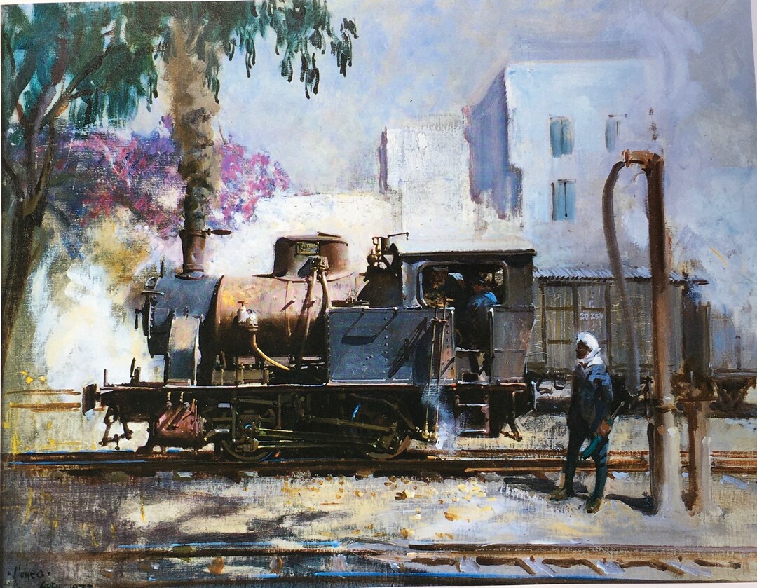 Original Vintage Print 1990 by Terence Cuneo British Painter. Railway ...