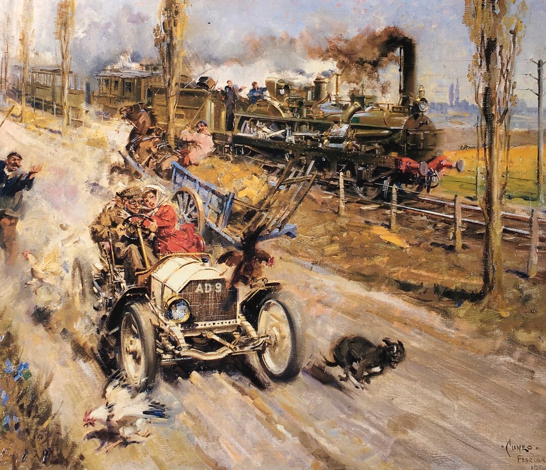 Original Vintage Print 1990 by Terence Cuneo British Painter. Railway ...
