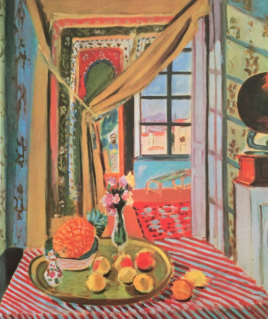 Original Vintage Print 1989 by Henri Matisse. Interior at Nice - Etsy UK
