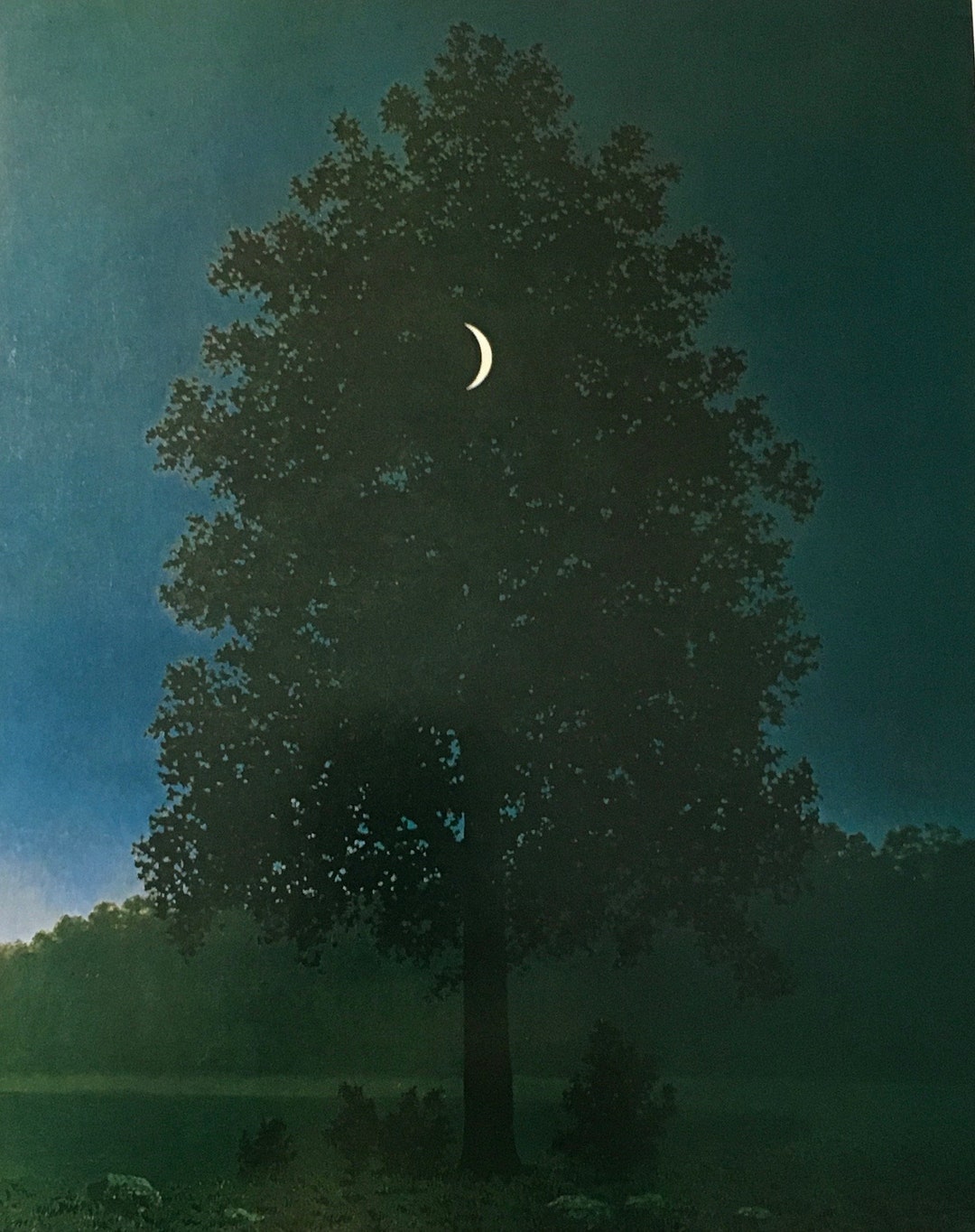 Original Vintage Print 1986 by Rene Magritte. September 16th (1957 ...