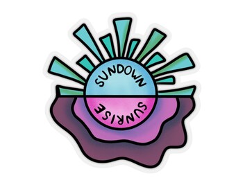 Sundown Stickers - Etsy