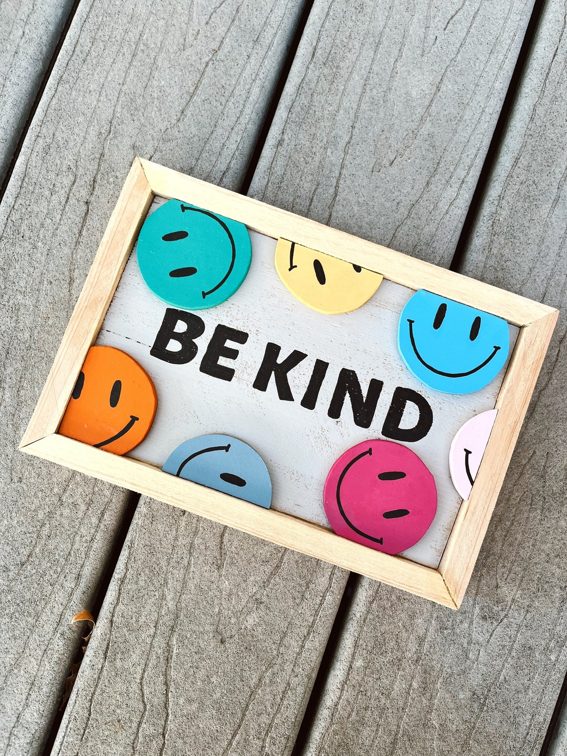 Classroom Teacher Smiley Face Wood Signs Customized - Etsy