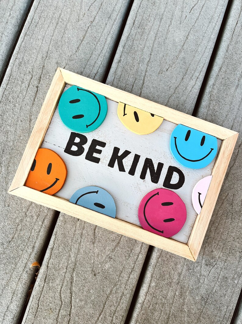 Classroom Teacher Smiley Face Wood Signs Customized - Etsy