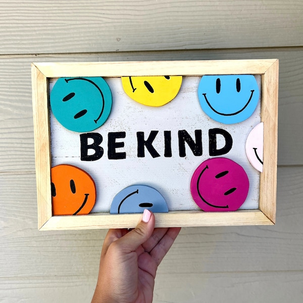 Wood Smiley Face - Etsy