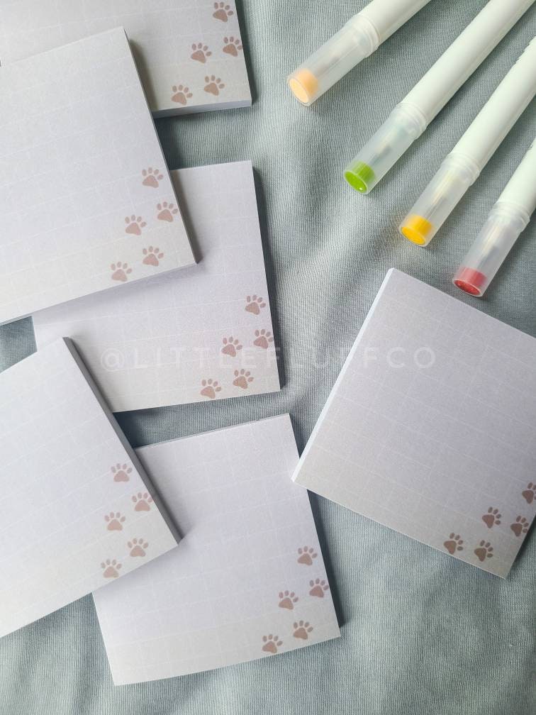 Dog Sticky Notes Dog Post It Notes Cute Sticky Notes Dog - Etsy
