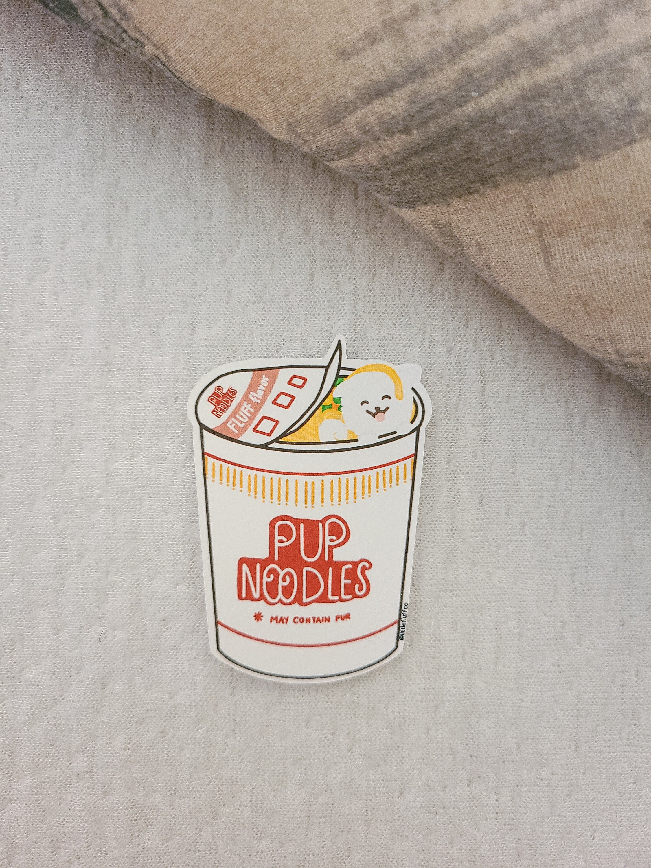 Pup Noodles Sticker Cup Noodle Sticker Nissin Cup Noodle | Etsy