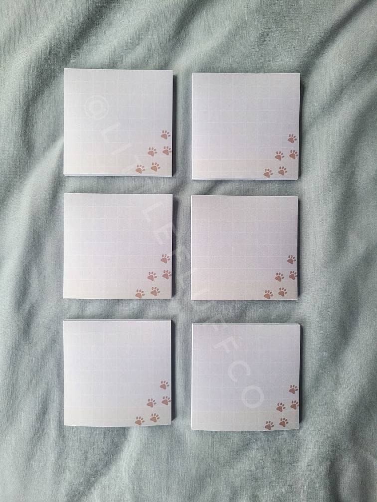 Dog Sticky Notes Dog Post It Notes Cute Sticky Notes Dog - Etsy