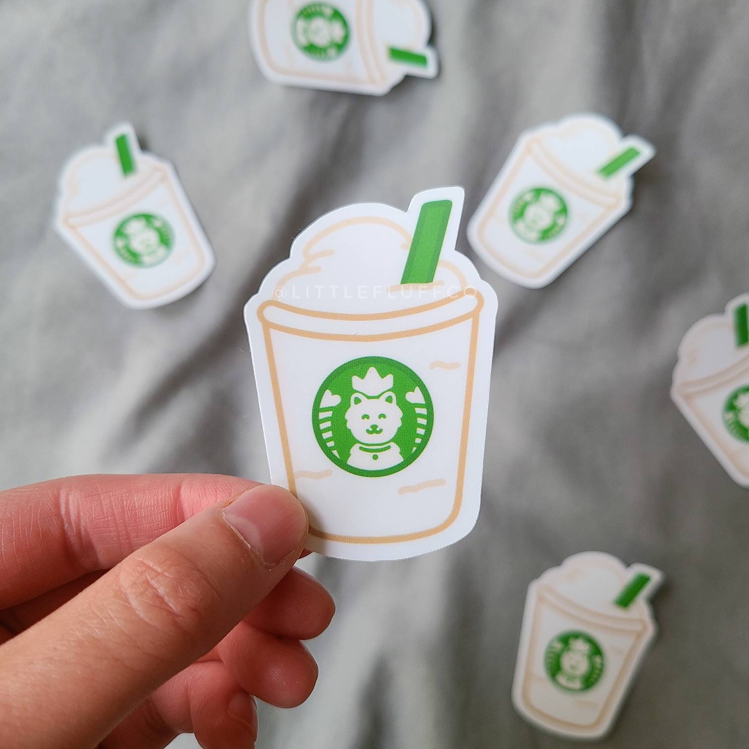 Puppuccino Sticker Pup Cup Sticker Water Bottle Sticker Dog - Etsy