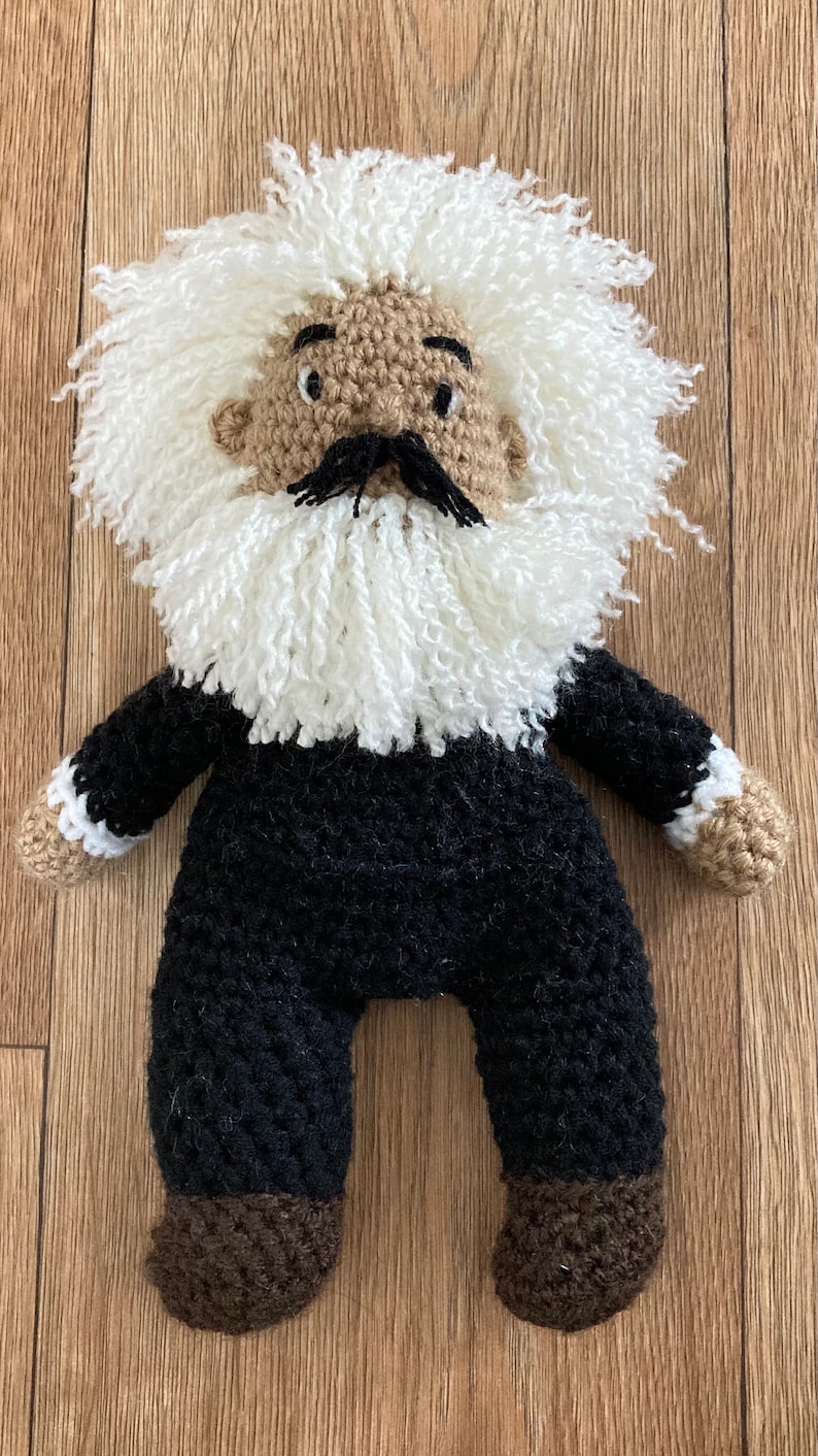 Karl Marx Crochet Doll Communist Toy Amigurumi Doll - Etsy