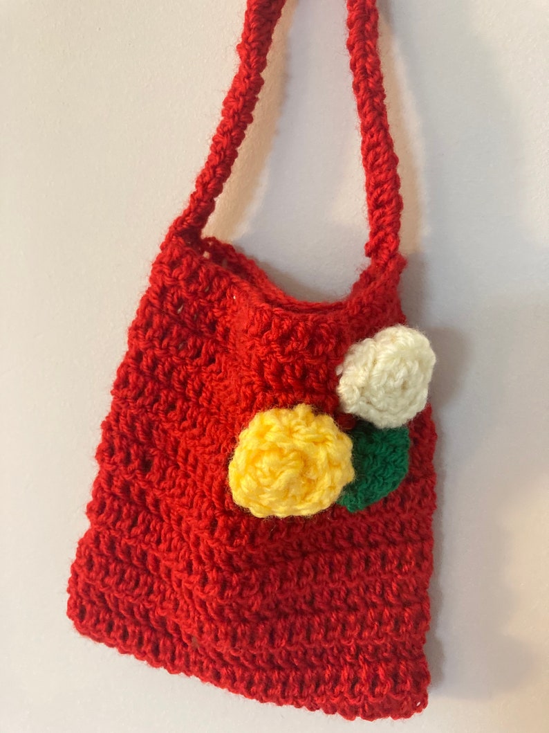 Elegant Crochet Tote Purse - Etsy