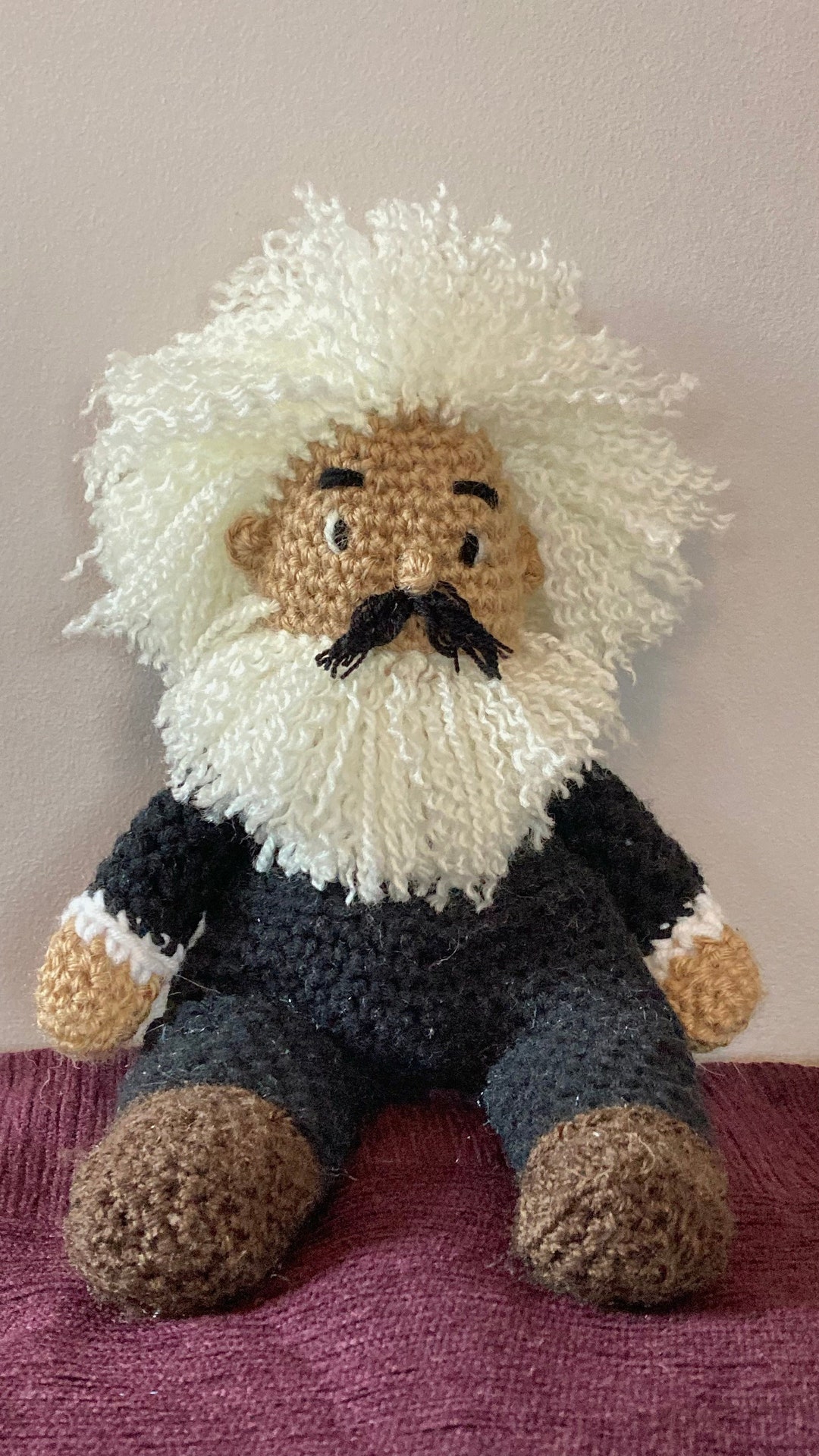 Karl Marx Crochet Doll Pattern PDF Amigurumi Pattern Digital Download ...