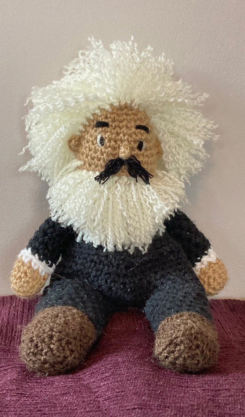Karl Marx Crochet Doll Communist Toy Amigurumi Doll - Etsy