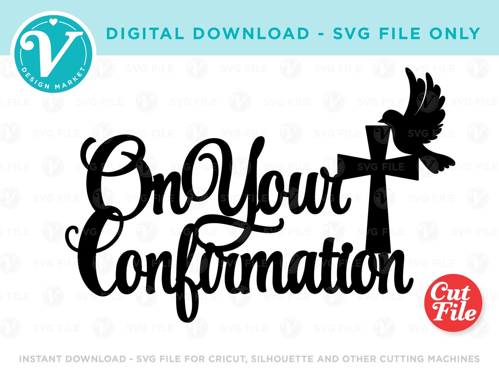 On Your Confirmation SVG File ONLY for Cricut and Silhouette - Etsy