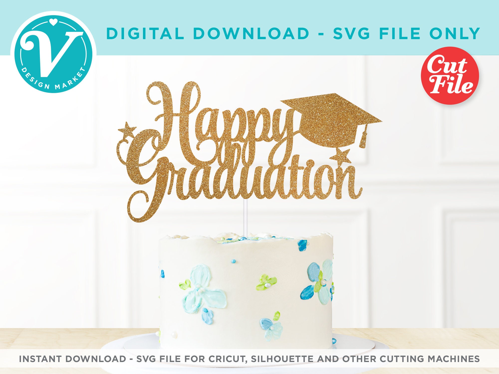 Cricut Happy Graduation DIY Cricut Graduation Gifts With The Joy Sew