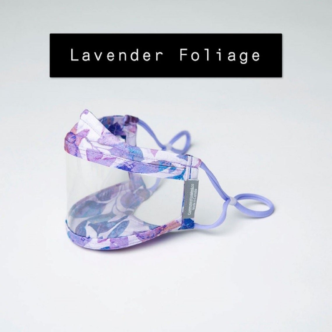 Fully Visible Clear Face Mask Coach Maskteachers Speech - Etsy Canada