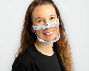 Anti-fog Clear Window Face Mask Adult Beige - Etsy