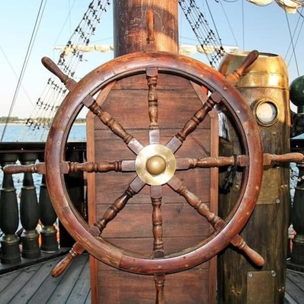 Pirate Steering Ship Wheel - Etsy
