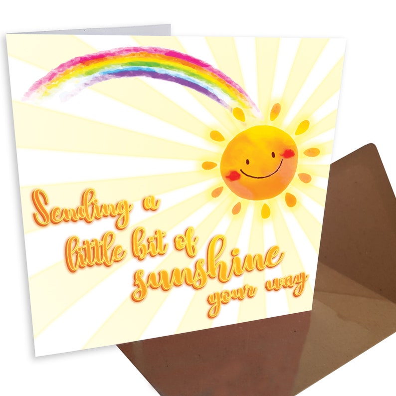 Sending A Little Bit of Sunshine Your Way - Etsy