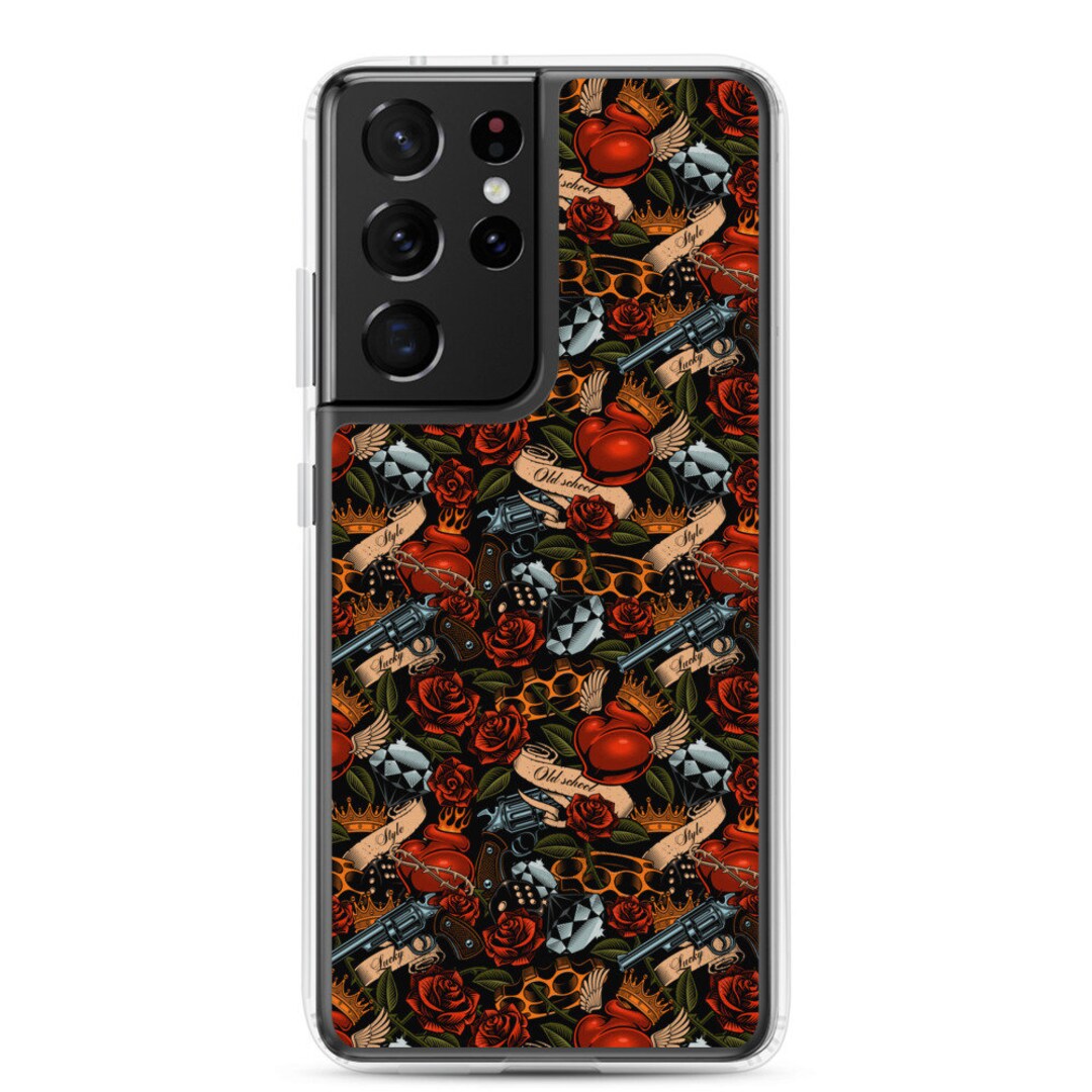 Old School Tattoo Mobile Phone Case Suitable for Almost All Modern ...