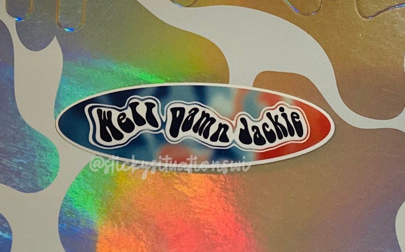 Well Damn Jackie That 70s Show Sticker - Etsy