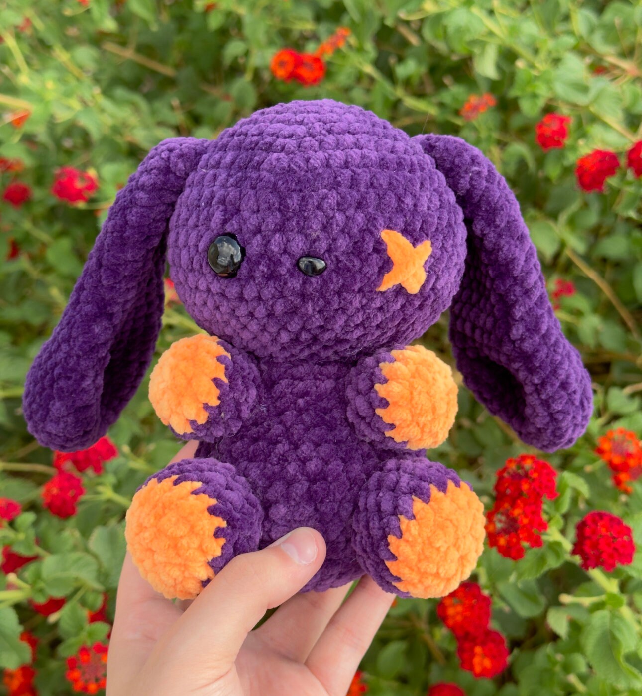 Stitches the Bunny Crochet Pattern - Halloween Plush - Etsy