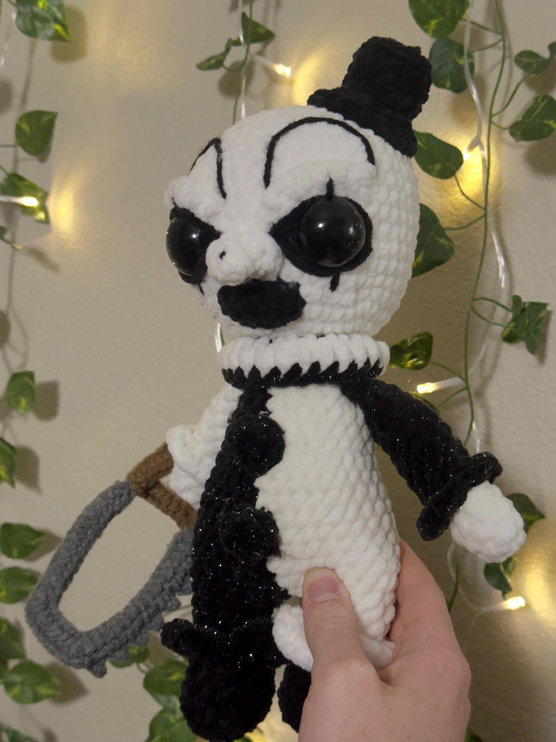 Handmade Crochet Horror Killer Clown - Clown - Handmade Stuffed Animal ...