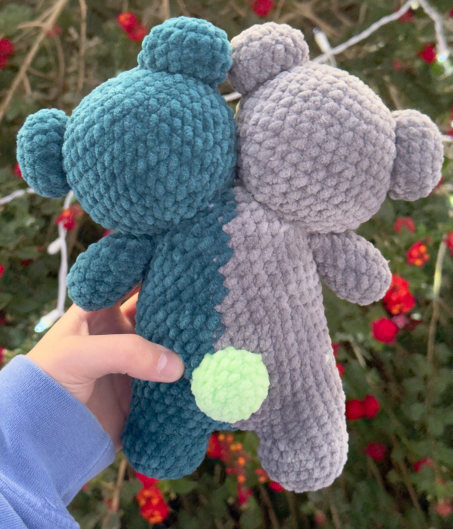 Handmade Crochet Two Headed Plush Bear – Funky Stuffed Animal - Etsy
