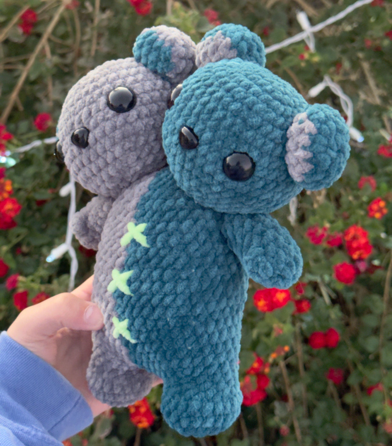 Handmade Crochet Two Headed Plush Bear – Funky Stuffed Animal - Etsy