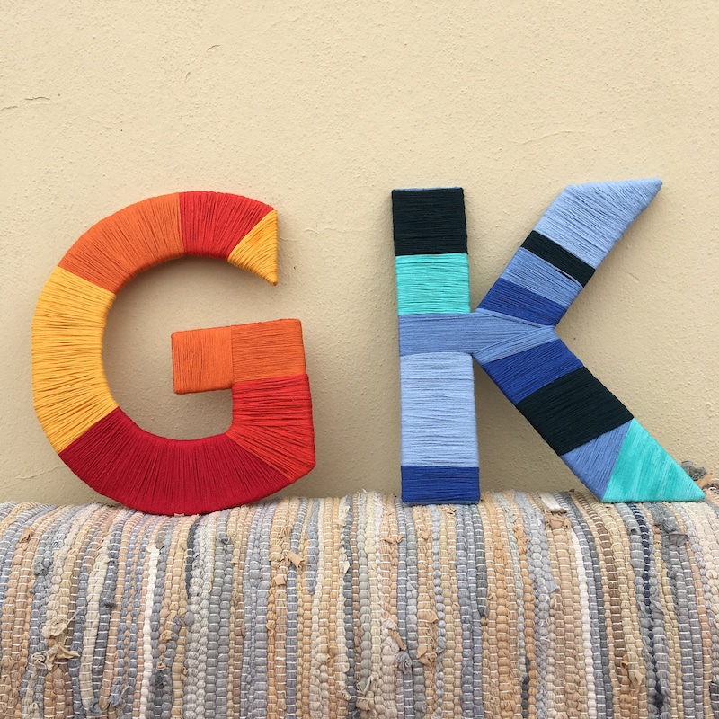 Wall Letters - Etsy