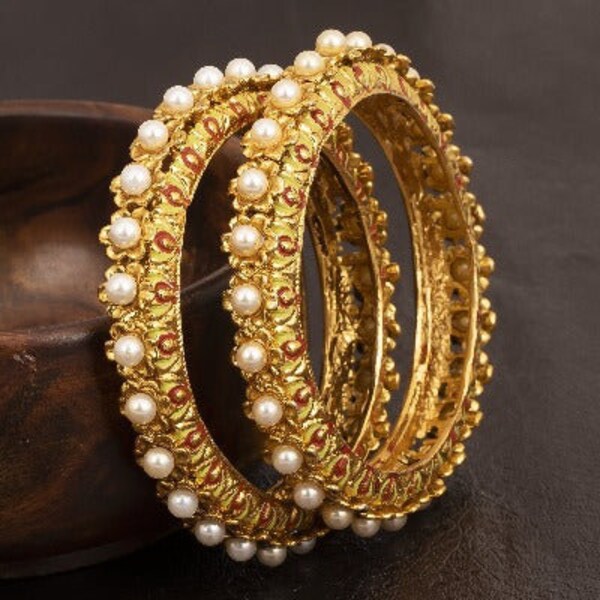 Jadau Bangles - Etsy