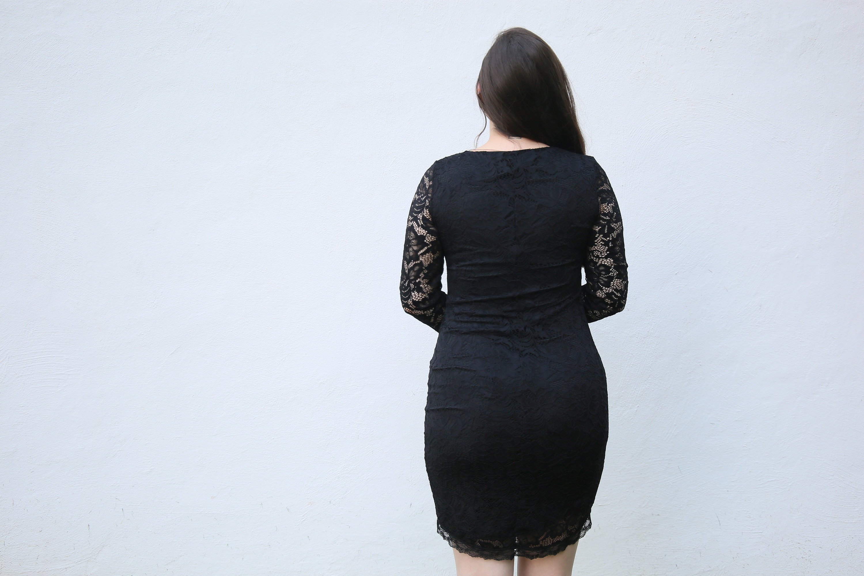 Lace Little Black Dress : Guess Black Dress Lace Dress - Etsy New Zealand