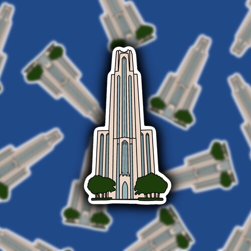 PREMIUM Pitt H2P Sticker WATERPROOF Laptop Sticker Water - Etsy