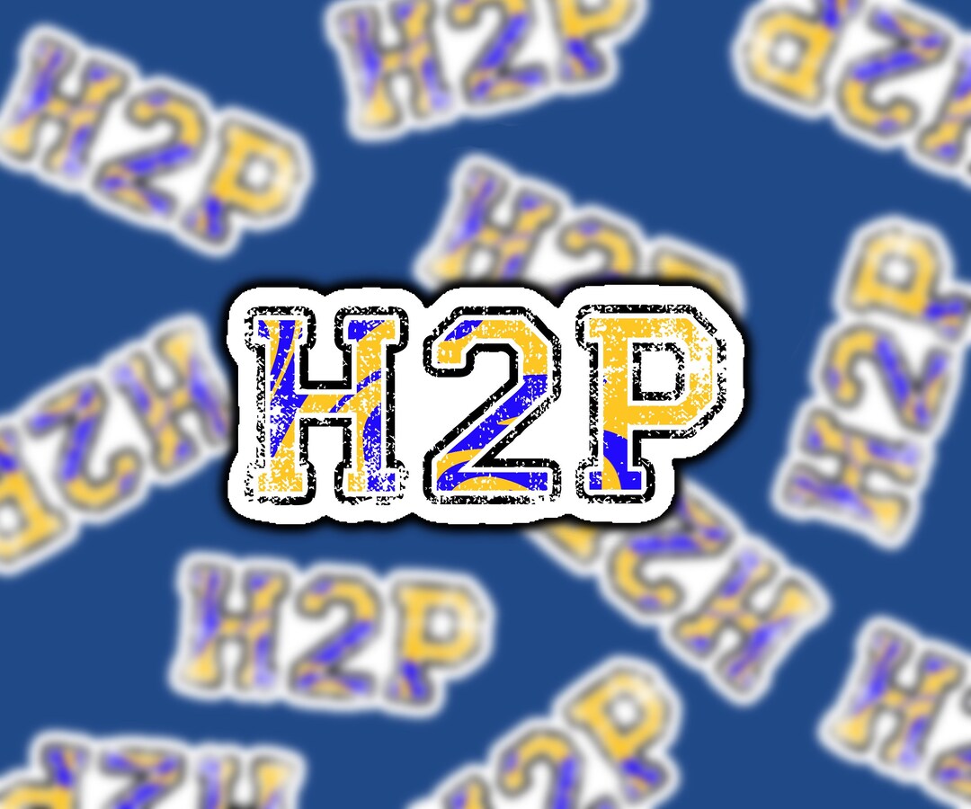 PREMIUM Pitt H2P Sticker *WATERPROOF* | Laptop Sticker, Water Bottle ...