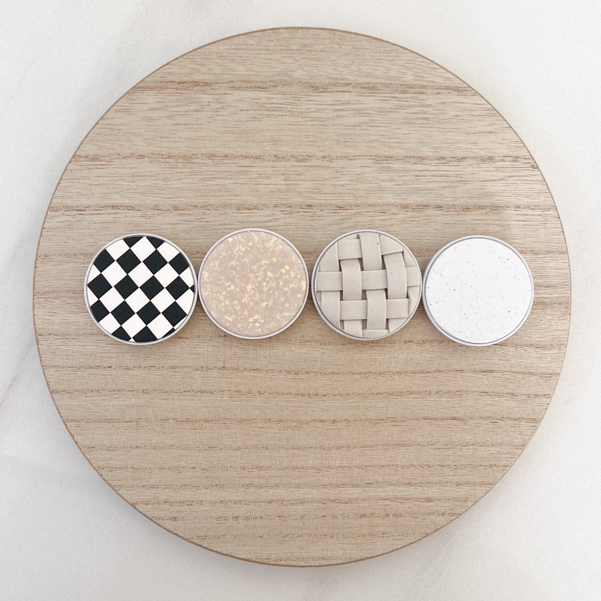 Neutral Color Polymer Clay Phone Grips - Etsy