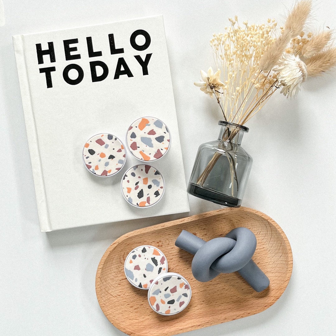 Terrazzo Polymer Clay Phone Grips - Etsy