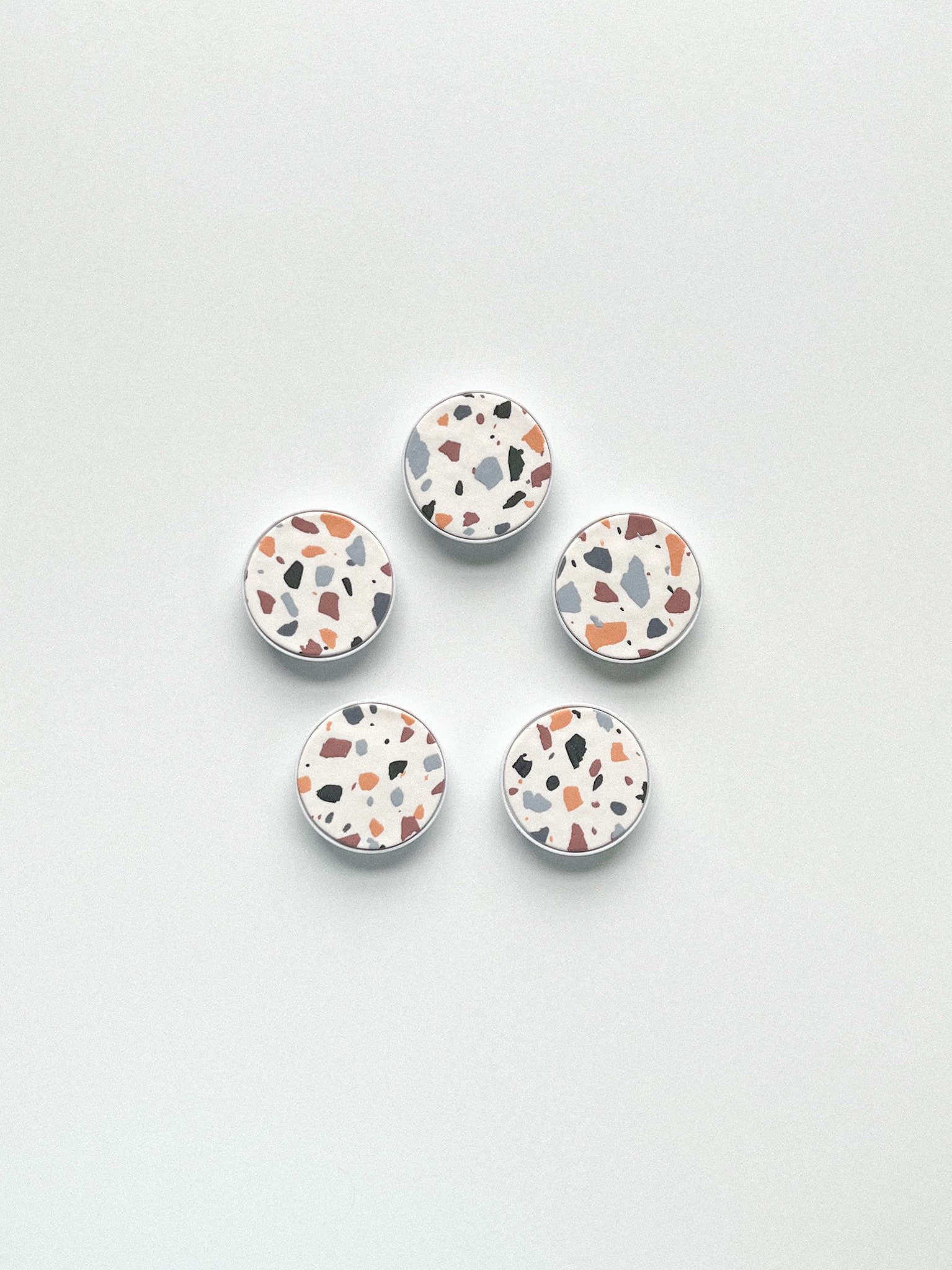 Terrazzo Polymer Clay Phone Grips - Etsy