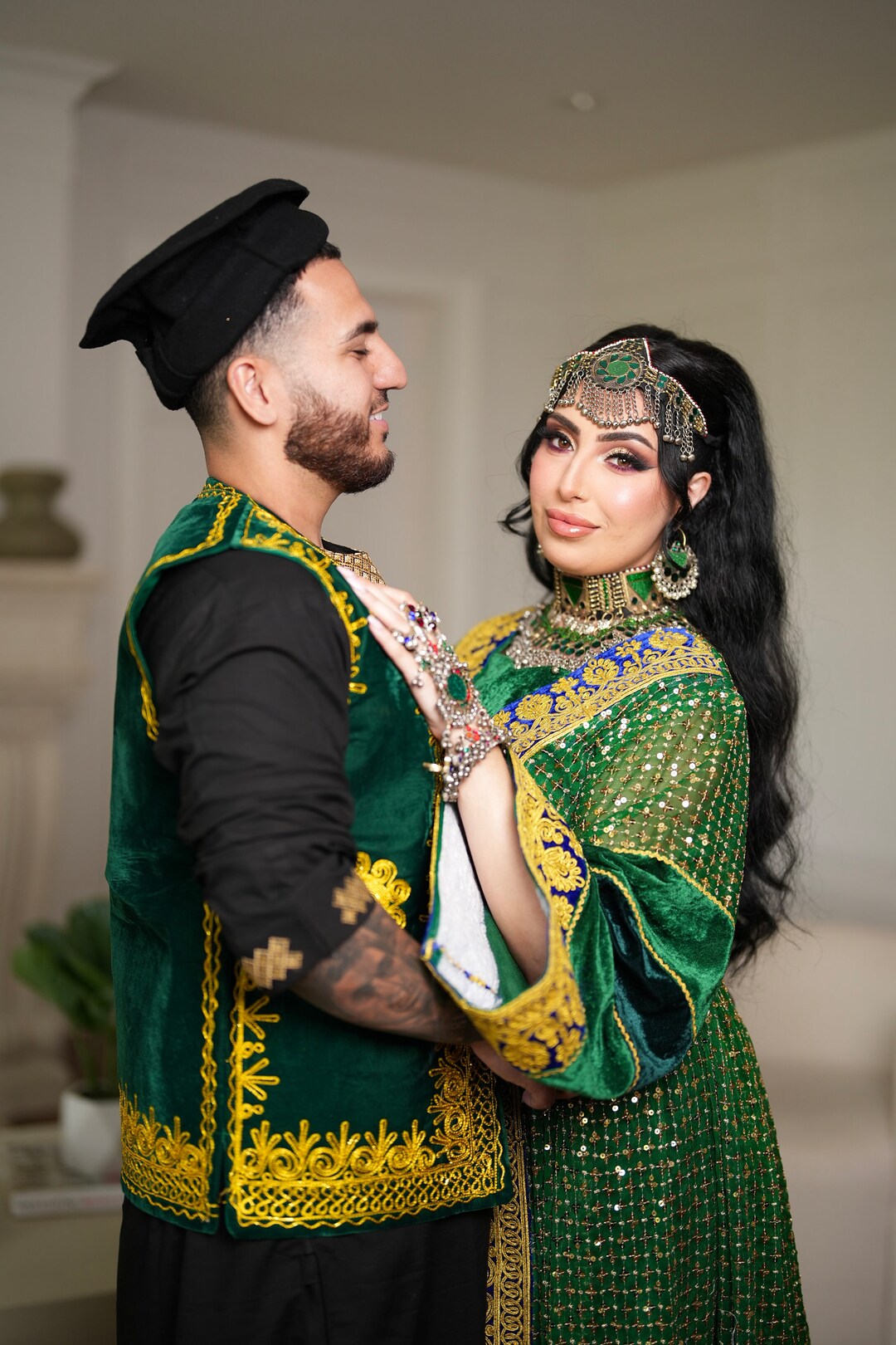 Afghan Jewelry Set Khadeeja - Etsy