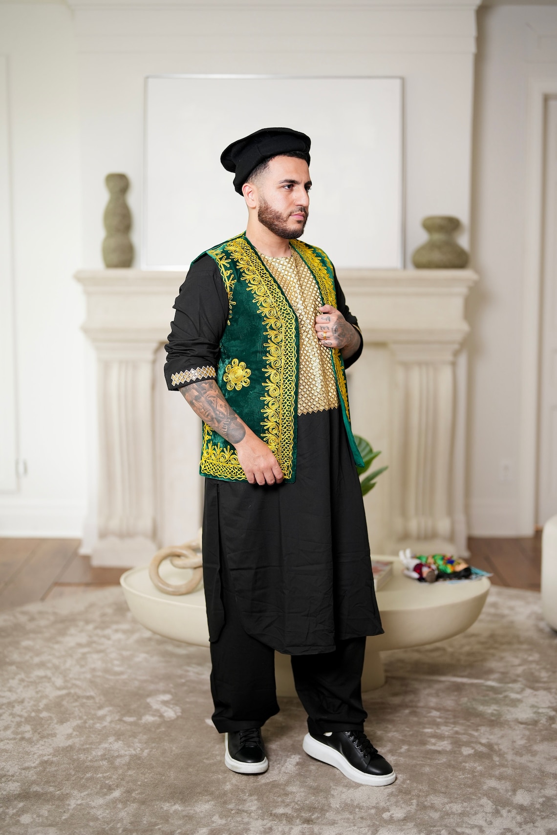 Mens Afghan Ghara Janan - Etsy