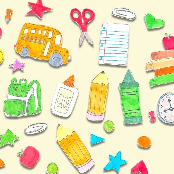 School Scrapbook - Etsy