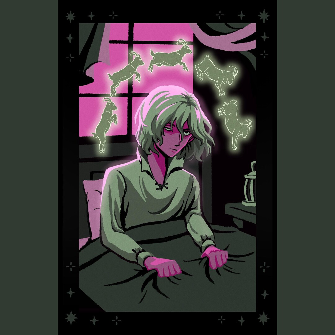 DUNGEON MESHI Mithrun Print - Etsy