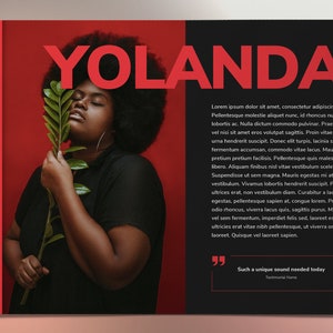 3-page Band Press Kit | Media Kit Template for Musicians | Press Kit ...