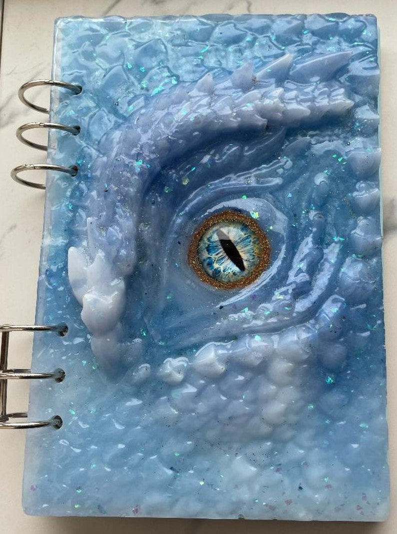 Elemental Dragon Notebooks and Aqua-yellow and Smoke Dragon - Etsy