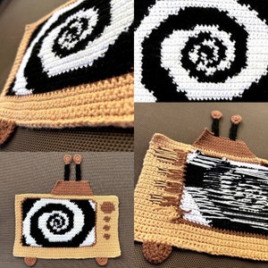 No Signal Tv Tapestry Crochet Pattern - Etsy